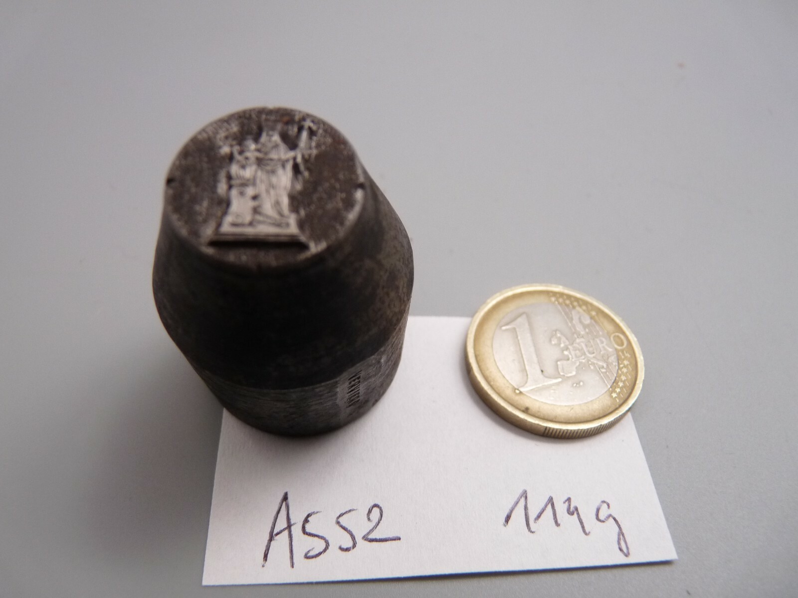 Ancienne matrice/ poinçon/ ( A552) religieux | eBay