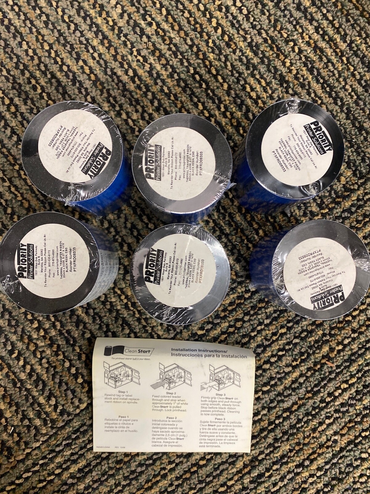 Printronix SL/T4M 252205-001 RFID Thermal Barcode Printer USB Network ...