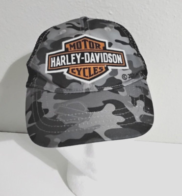 Nice Gray Black Camo TODDLER 2-4T Harley Davidson Motorcycle Logo Patch ...