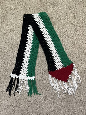 Palestinian Knit Scarf handmade Keffiah | eBay
