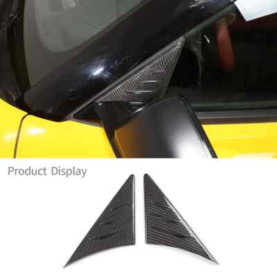 Real Carbon Fiber Car Rearview Mirror Side for Toyota GR Supra A90 Mk5 ...