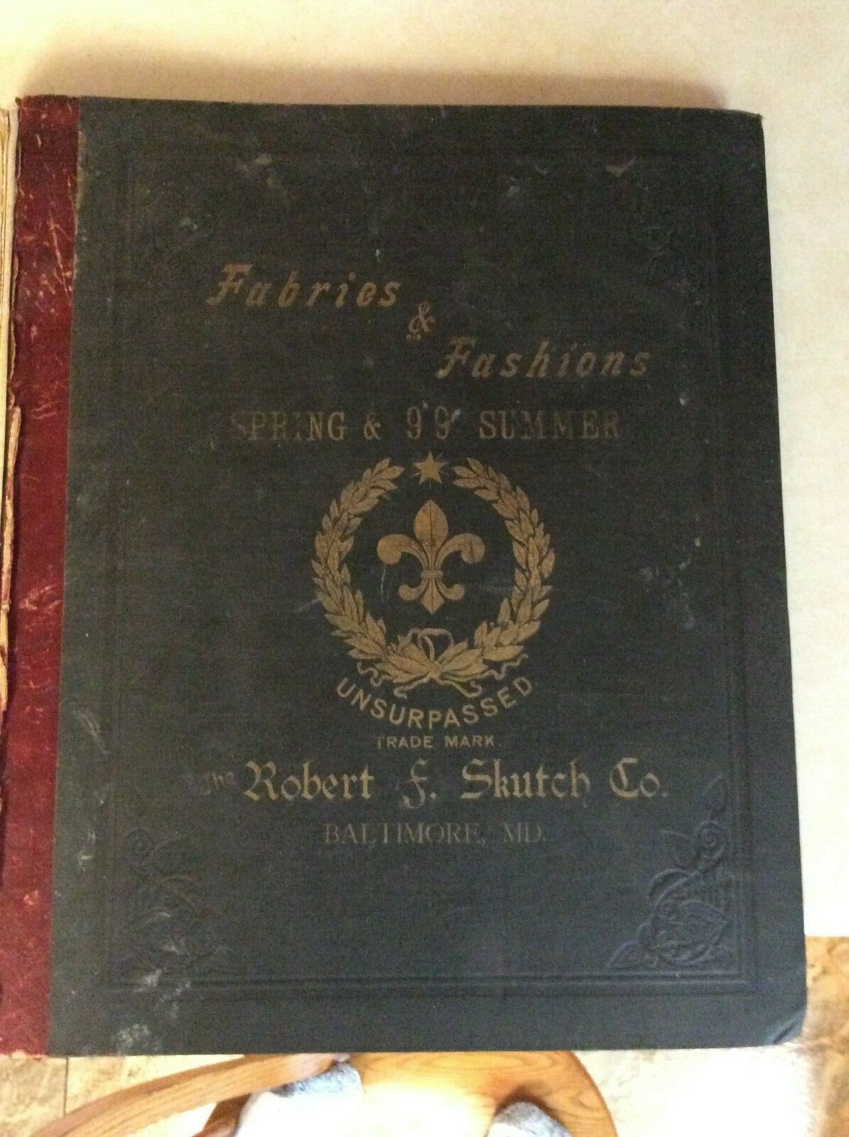 Men's Fashion Catalog 1899 Suits Skutch Baltimore Maryland Color ...