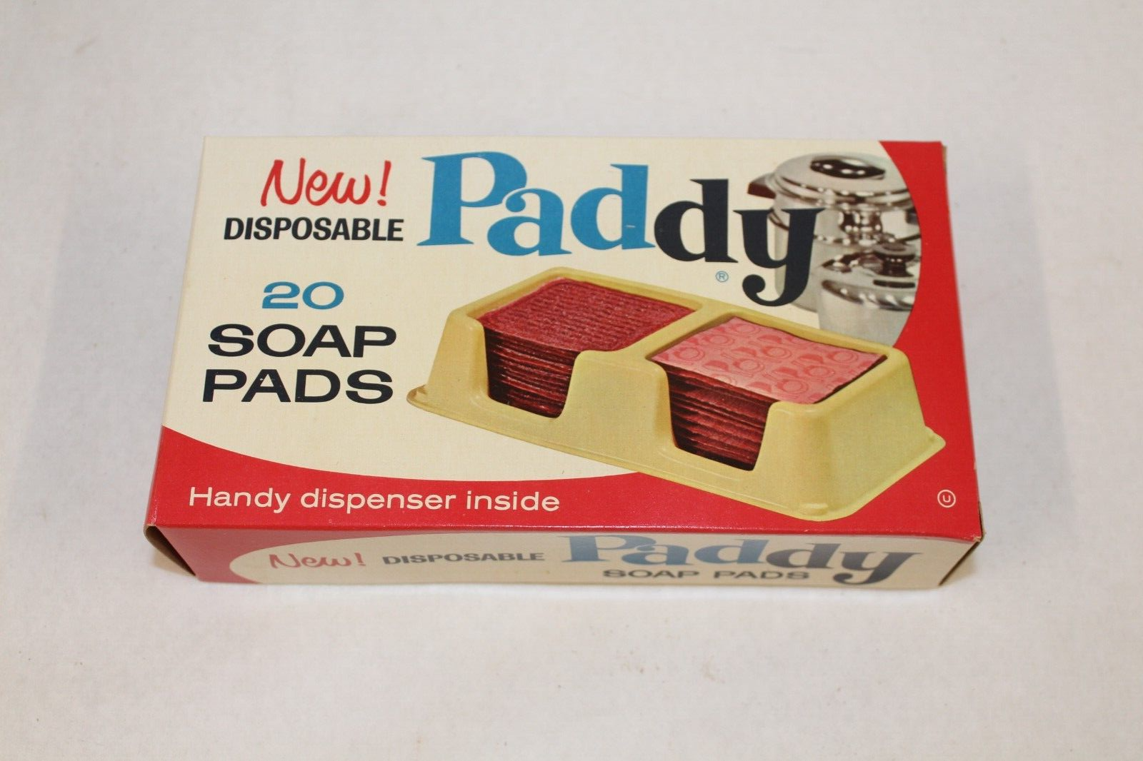 VINTAGE NOS 1960'S PADDY SOAP PADS BRILLO CO N.Y. | eBay