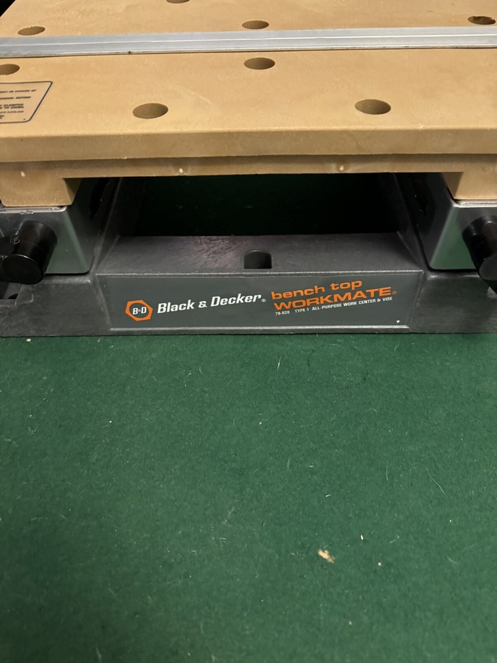 Black & Decker Workmate Benchtop Work Center & Vise Model 79-020 New In ...