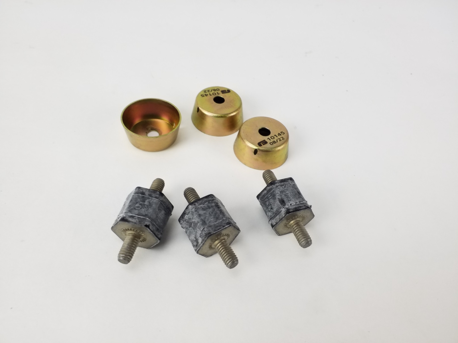 Air Cleaner Box Mounts w/ Sleeves Set-3 New for Mercedes OEM OM616 ...