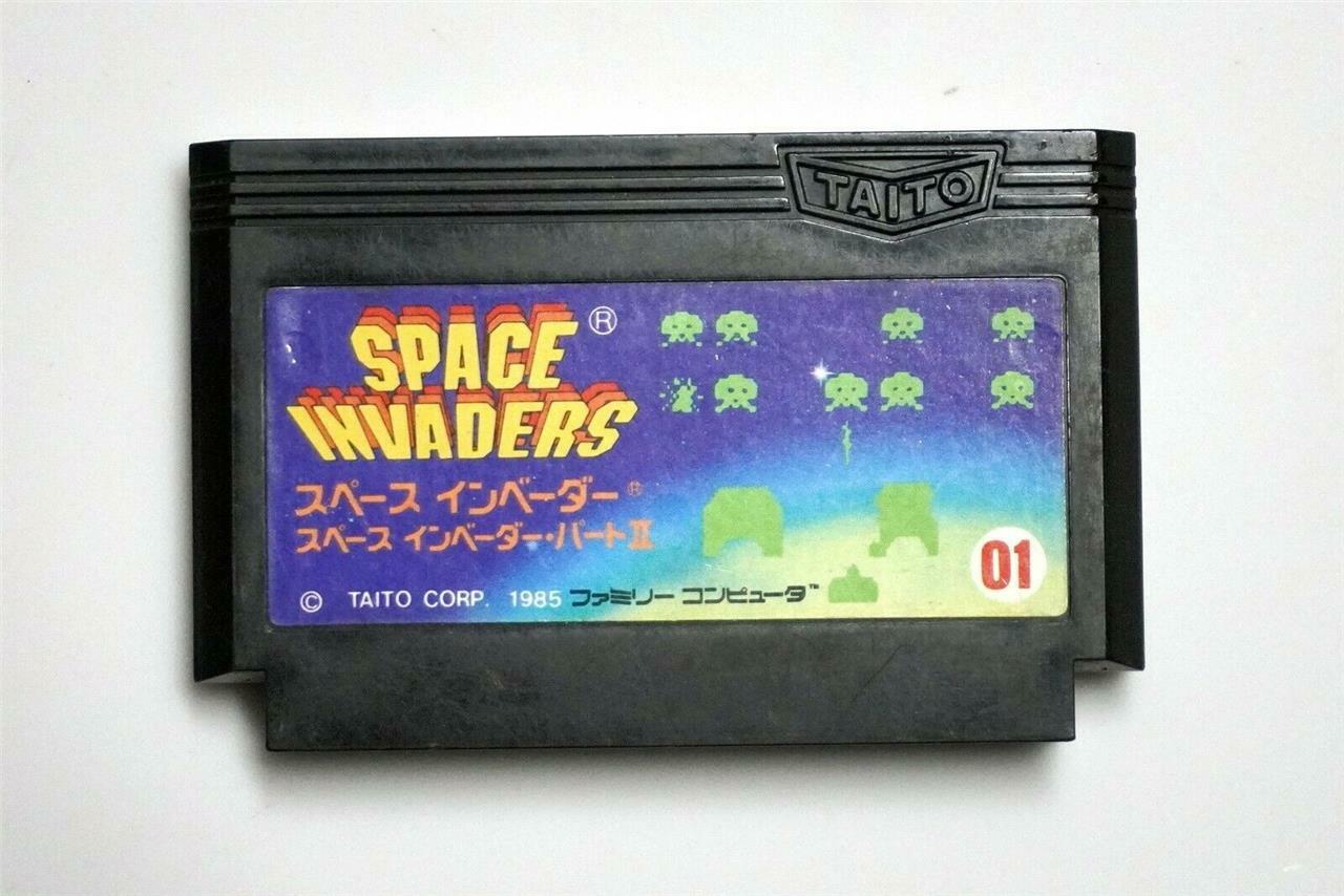 Famicom Space Invaders Japan FC game US Seller | eBay
