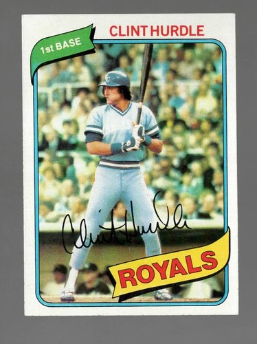 1980 Topps #525 Clint Hurdle Excellent/NM | eBay