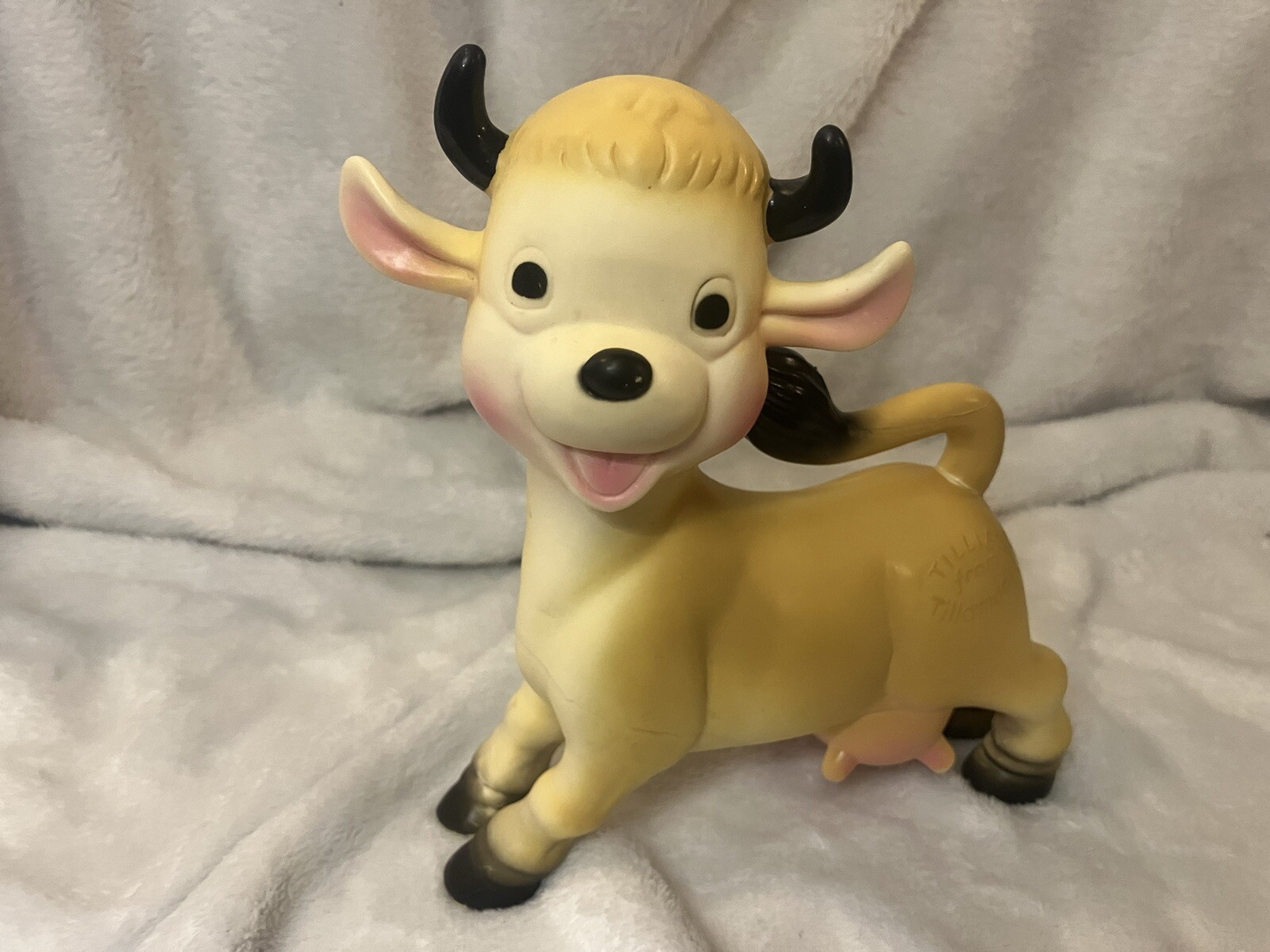 Rare Tilly of Tillamook cheese rubber cow toy (mascot) see details | eBay