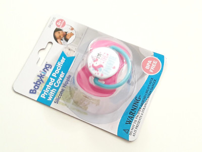 NEW BABY KING I'M THE FAVORITE SOFT SILICONE PACIFIER 0+ MONTHS PINK | eBay