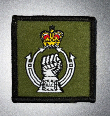 5 cm The Royal Armoured Corps British Army TRF Embroidered Patch Badge ...