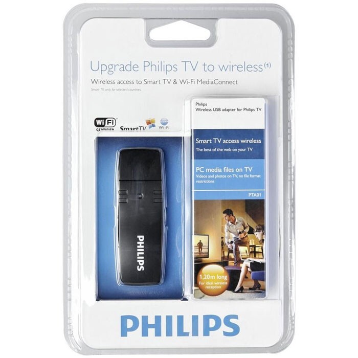 Philips PTA128 Wireless USB Wi-Fi WiFi Smart TV Adapter Dongle | eBay