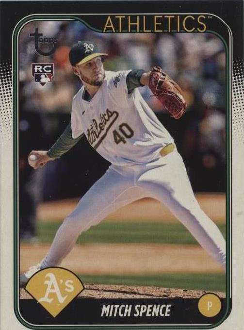 2024 Topps Update Series - Mitch Spence #US28 Vintage Stock /99 (RC ...