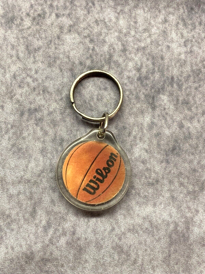 NBA Wilson Authentic Series Basketball Graphic Ball Key Chain keychain ...