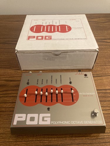 Electro Harmonix Big Box Pog Effects Pedal W/Box Original Manual | eBay