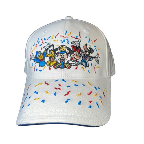 Disney Cruise Line Captain Mickey Mouse and Friends celebration white ...