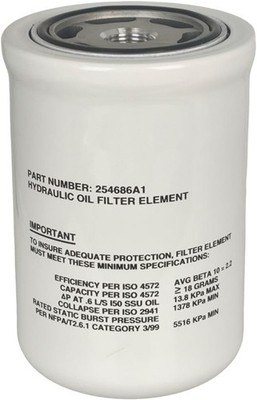 Spin-On Hydraulic Filter (Replaces 181167A1, 254686A1) Case loaders ...
