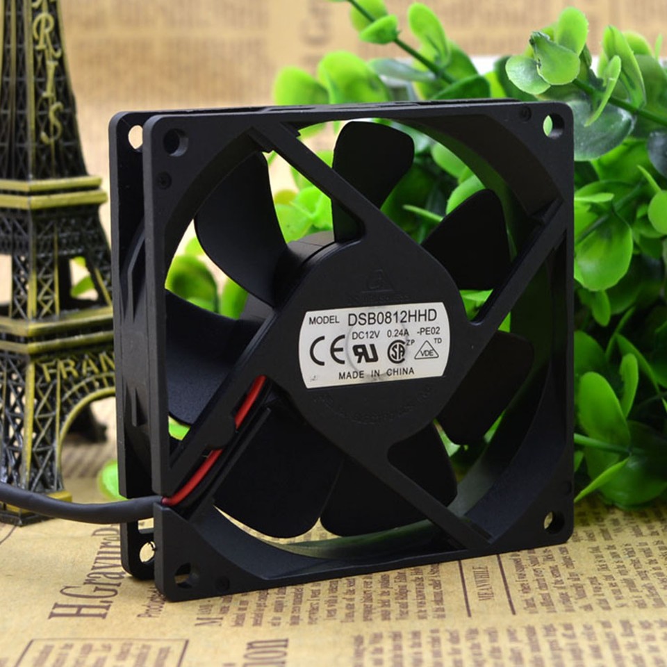 New Delta DSB0812HHD 8020 12V 0.24A 2pin cooling fan#QW | eBay Australia