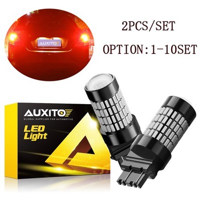 CANbus 2-20X AUXITO Red 3157 3056 LED Brake Stop Light Tail Stop ...
