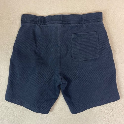Reiss Mens Shorts Size S Blue Waffle Knit Casual Flat Front Pockets | eBay