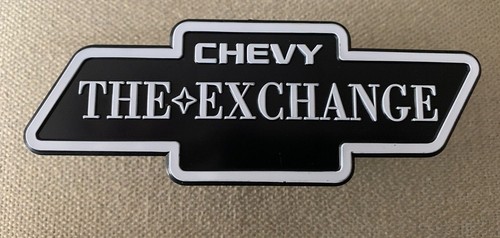 New Chevy The Exchange Black Plastic Trailer Hitch Insert | eBay