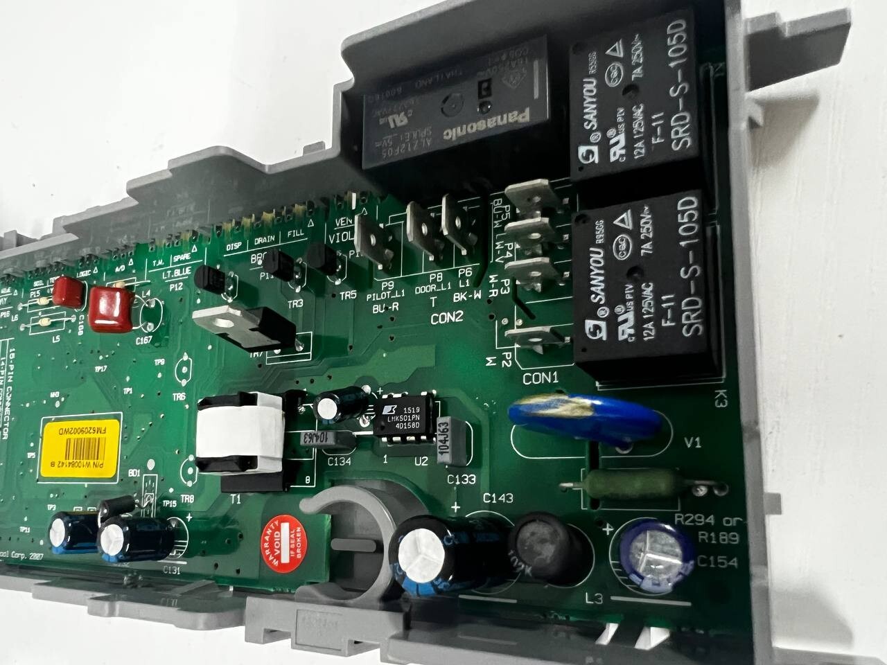 Whirlpool Dishwasher Electronic Control Board - WPW10084142, W10084142 ...