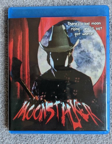 Moonstalker Blu-Ray 1989 Obscure Horror Slasher Rare OOP Cult Gore Moon ...