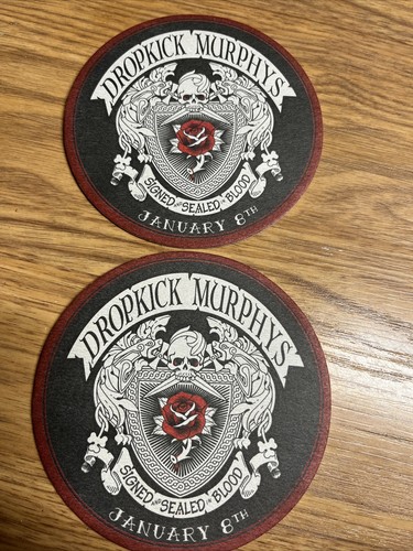 Dropkick Murphys Promo Coasters for Signed and Sealed in Blood | eBay
