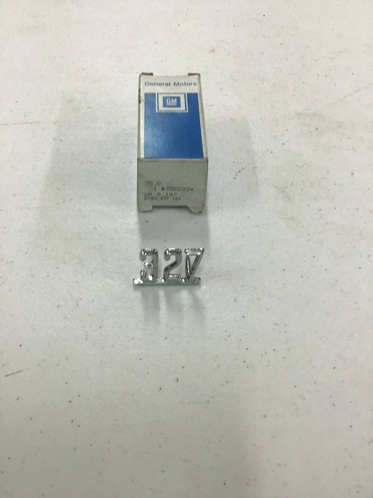 Chev Chevrolet Chevelle Nova Chevy2 327 Fender Emblems NOS GM for sale ...