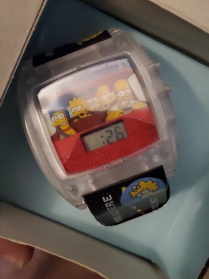 simpsons collectible Burger King Watch "Family Drive " | eBay