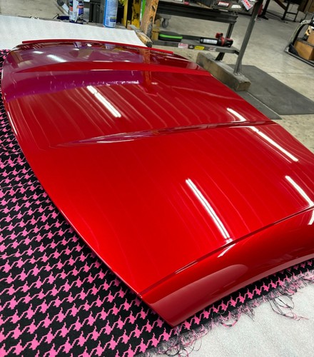 New C8 Corvette Roof Panel GPH Paint Code Red Mist Metallic Tint coat ...