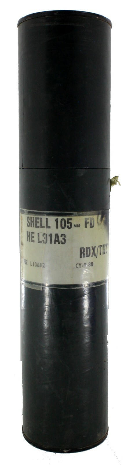 Artillery Shell Howitzer Mortar Cardboard Storage Tube 105mm 58(H)x13(D ...