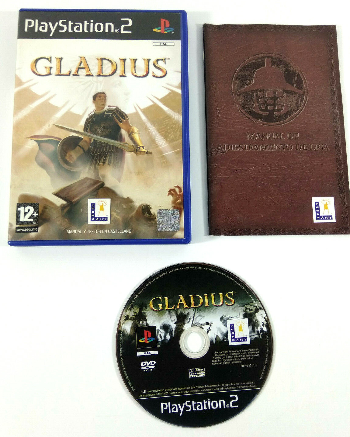 Gladius PlayStation 2 PAL - Prix - Photo - Présentation