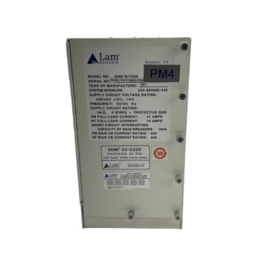 LAM 853-044013-125 VME BOX 2300 VERSYS KIYO45 719-044013-125 / 605 ...