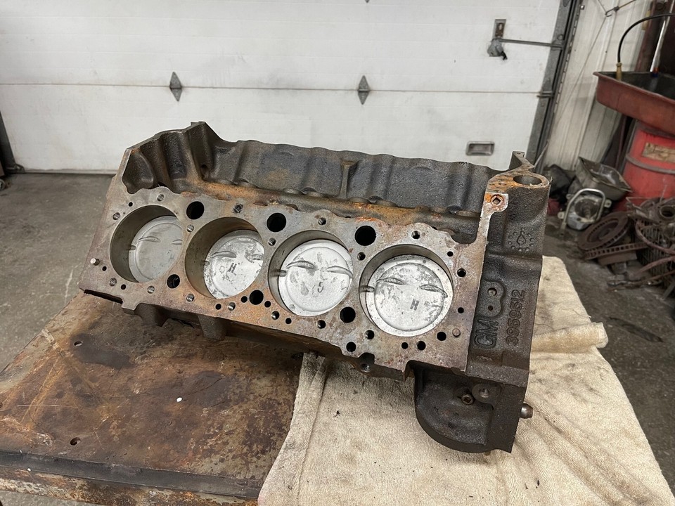 NOS GM Fitted 327 Engine Block 3959512 3970138 | eBay
