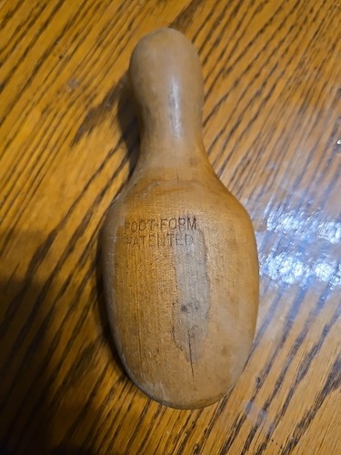Antique Patent Nov. 1907 Wood Darning Sock Foot Form | eBay