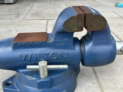 Vintage 1981 WILTON HD BULLET VISE 4" WIDE JAWS WILTON 101157 MACHINIST ...
