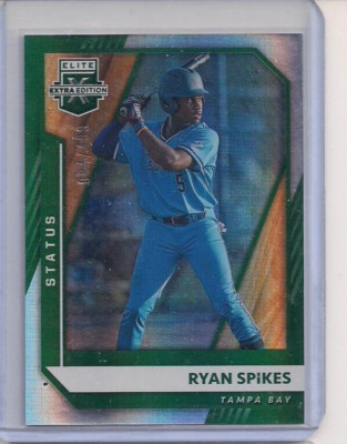 2021 Panini Elite Extra Edition Green Status Ryan Spikes 84/499 | eBay