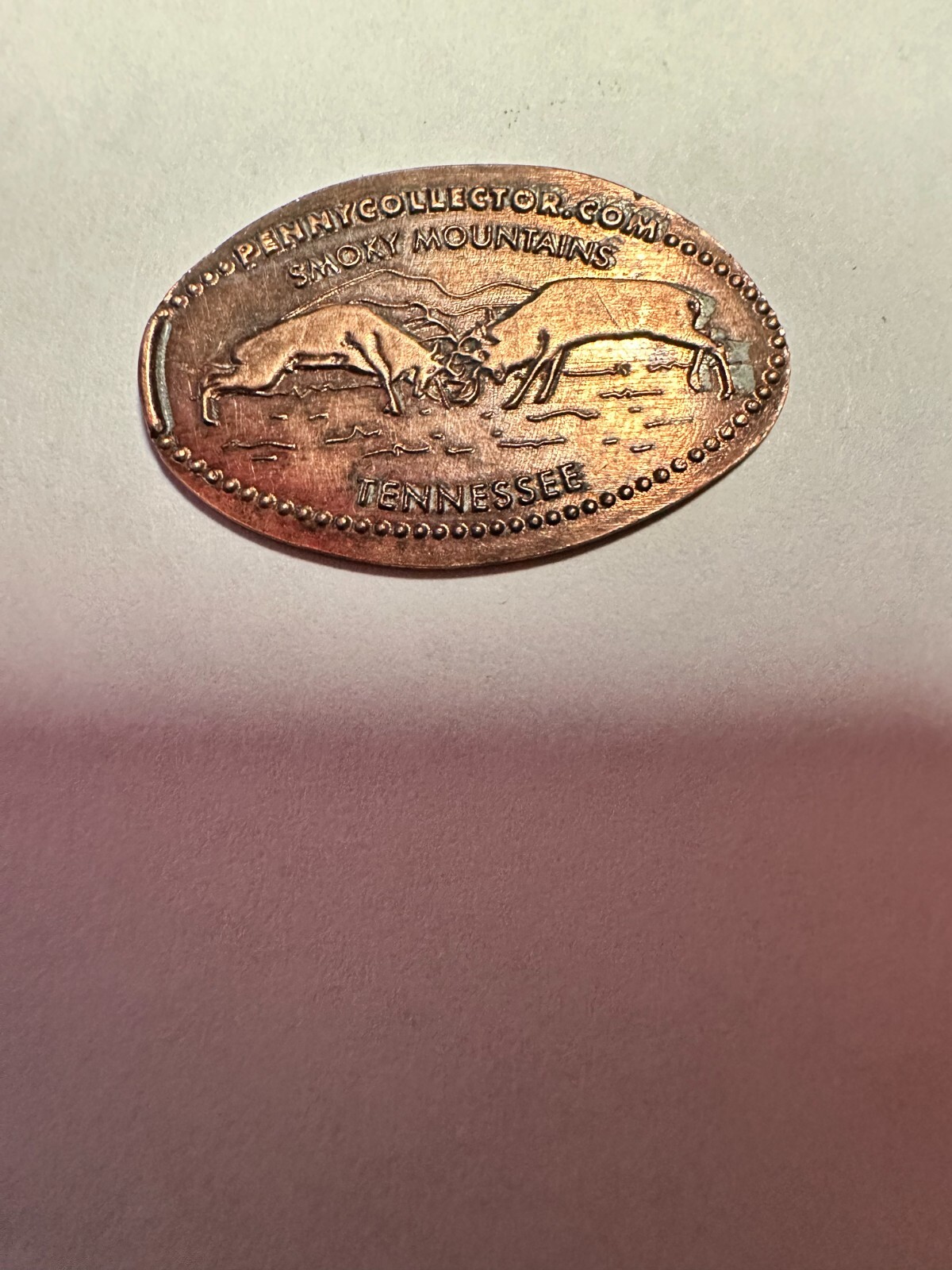 Smoky Mountains Tennessee Elongated Coin Smashed Pressed Penny | eBay