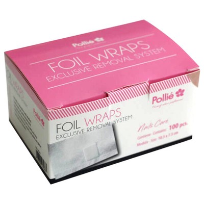 Pollié - Feuilles pour dépose du vernis semi-permanent 100 unités | eBay