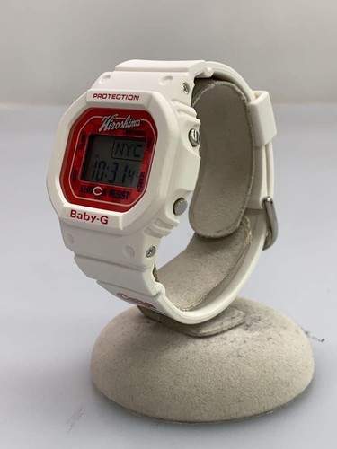 CASIO Baby-G Red White Rubber Digital Watch for Women BGD-501 | eBay