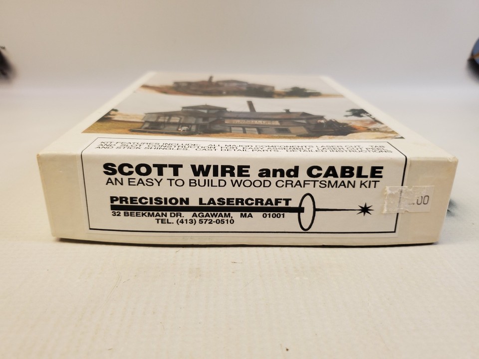 Precision Lasercraft -Scott Wire and Cable- Wood Craftsman Kit | eBay