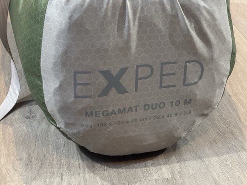 Exped Megamat Duo 10 M Green | Self inflating Insulated 40” Wide ...