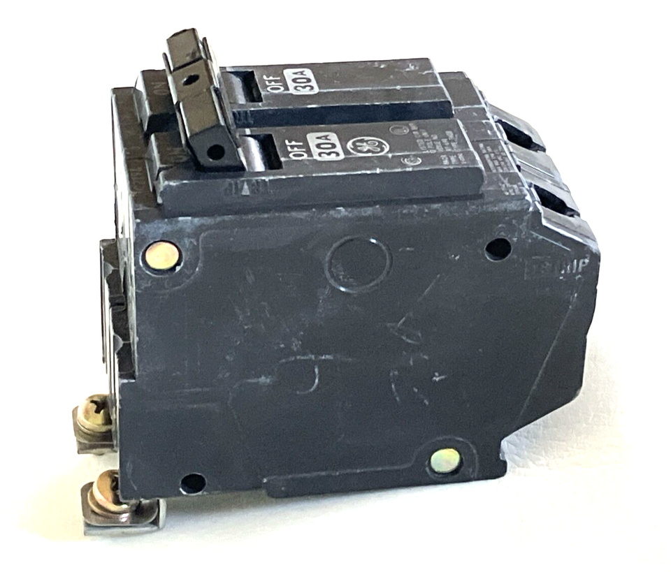 GE THQB2130, 30 Amp, 240 Volt, 2 Pole, Bolt-On Circuit Breaker 90 Day ...