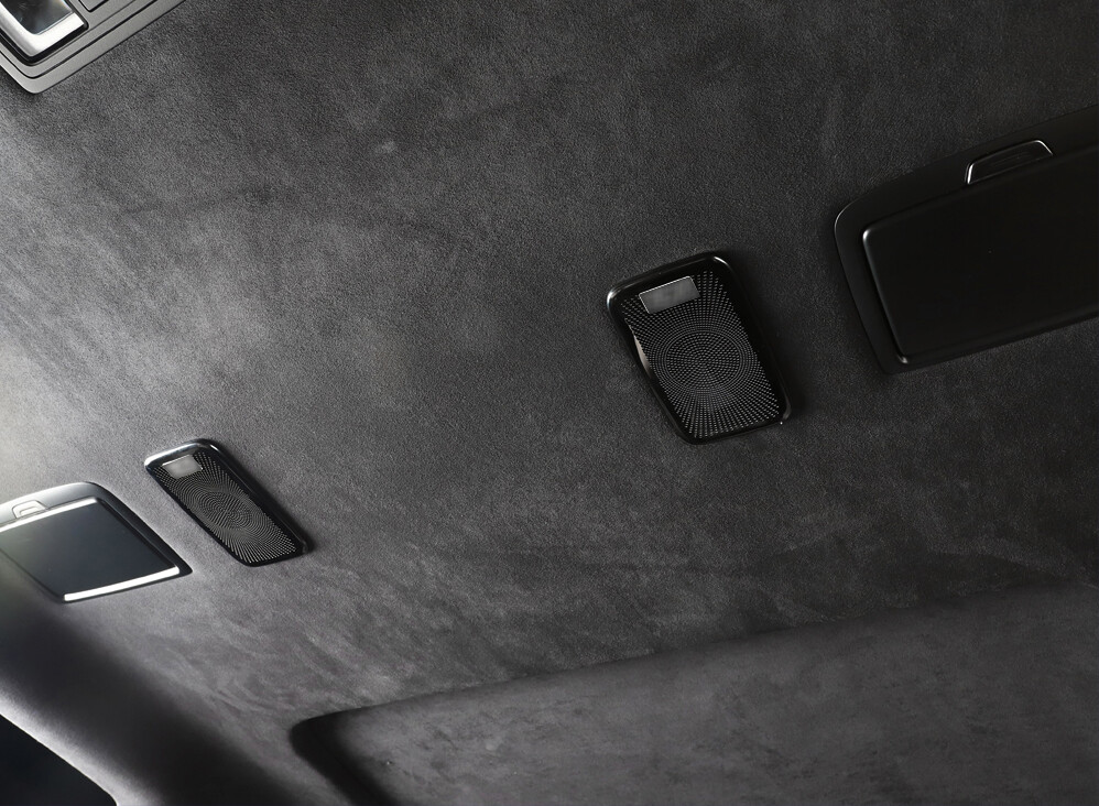 For Lexus LS500 2018-2022 Black Titanium Rear Car Roof Speaker Cover ...