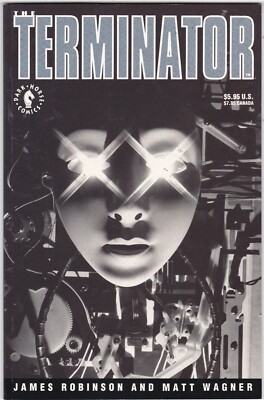 THE TERMINATOR: ONE SHOT #1 - MATT WAGNER ART & COVER - 1991 DARK HORSE ...