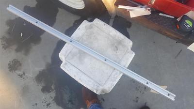 45" Long Aluminum Rub Rail/Gunnel Molding, fit Many Boats and ...