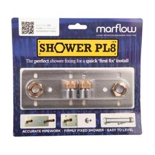 Shower Pl8 Exposed Bar Shower Valve Fixing Fitting Kit 150mm Fast Fix ...