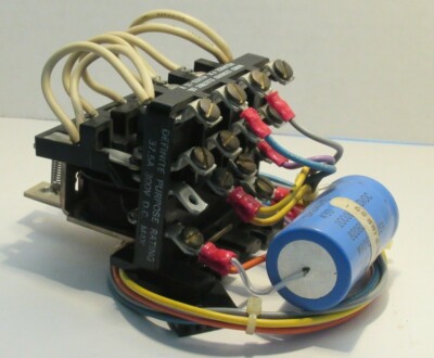 WARD LEONARD ELECTRIC 411029-11R 37.5A 300V 24V Coil Relay | eBay