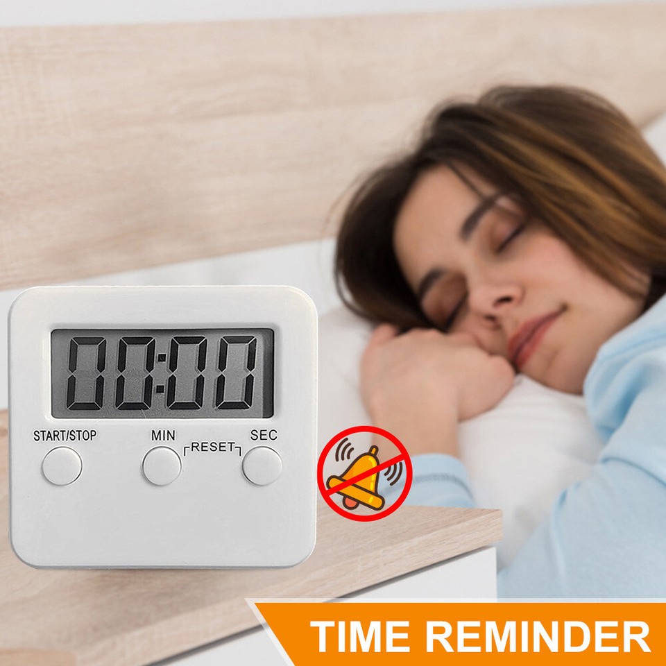 Digital Kitchen Timer Cooking Timer Convenient Clock Timer for Studying ...