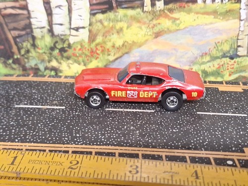 Vintage Hot Wheels Chief Fire Dept. Cruiser Red 1969 Blackwall Mattel ...